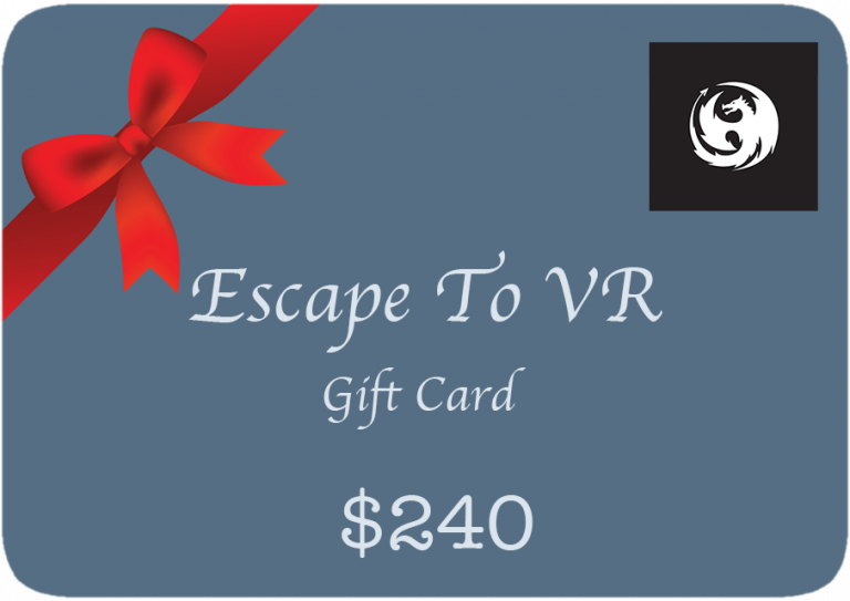 Unlock Adventure with Escape to VR Gift Card!